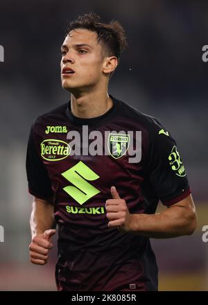 Turin, Italy, 18th October 2022. Samuele Ricci of Torino FC during the ...