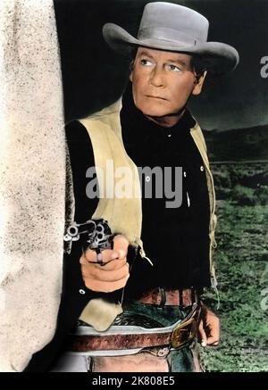 THE FIRST TEXAN, Joel McCrea, 1956 Stock Photo - Alamy