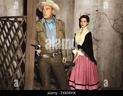 Joan Weldon & Randolph Scott Film Riding Shotgun (1952) Characters ...