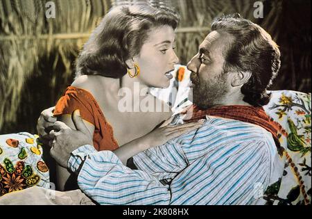 THE AMERICANO, Cesar Romero, 1955 Stock Photo - Alamy