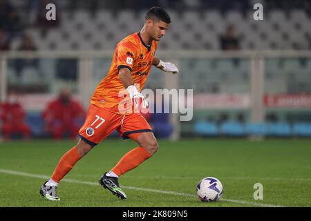 Turin, Italy, 18th October 2022. Luca Maniero of AS Cittadella during ...
