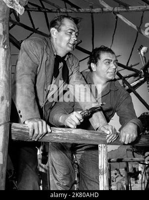 THE BADLANDERS 1958 MGM film with Alan Ladd and Claire Kelly Stock ...