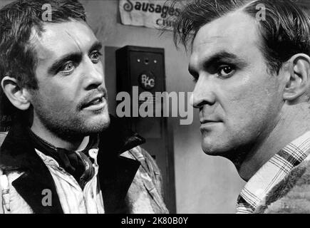 HELL DRIVERS 1957 Rank Organisation film with from left: Sean Connery ...