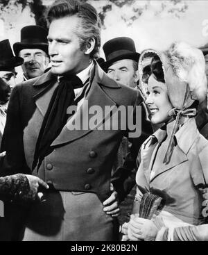 THE PRESIDENT'S LADY, Charlton Heston as president Andrew Jackson, 1953 ...