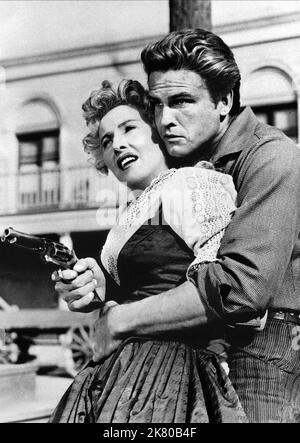 John Ericson & Barbara Stanwyck Film Forty Guns (1957) Characters ...