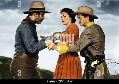 Dan Duryea & Jarma Lewis Film The Marauders (1955) Characters: Avery ...