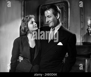 Eva Bartok & Tom Conway Film Park Plaza 605 (1953) Characters: Nadina ...