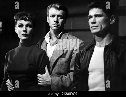 Phyllis Kirk & Charles Bronson Film: The City Is Dark; Crime Wave (1959 ...