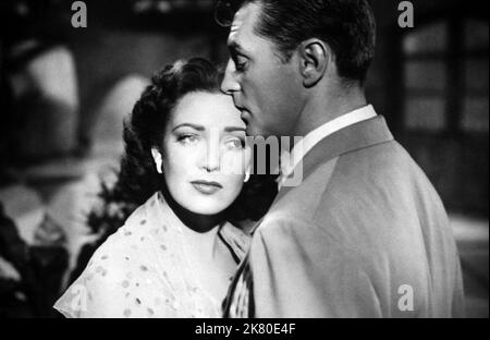 Robert Mitchum & Linda Darnell Film Second Chance (1957) Characters ...