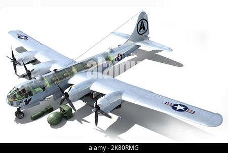 This image is a detailed cutaway illustration of a World War II era ...