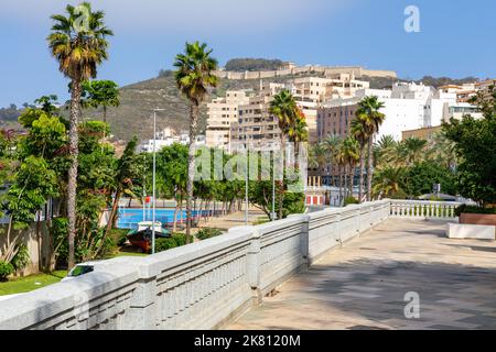 Ceuta Traditional Architecture in a Spanish Enclave in Africa. Ceuta ...
