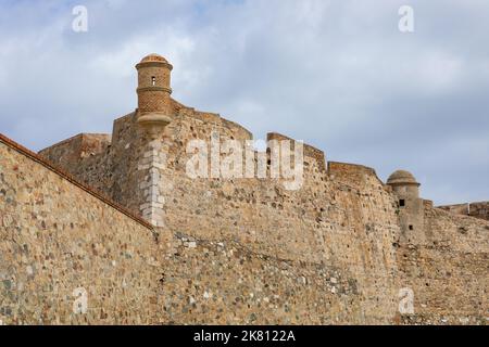 Fortification of Ceuta, Spain. The Royal Walls of Ceuta. Spanish ...
