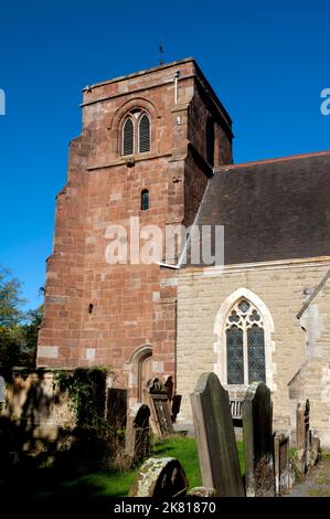 St. Giles Church, Nether Whitacre, Warwickshire, England, UK Stock ...