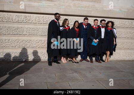 Talented young graduates from Imperial College celebrate their ...