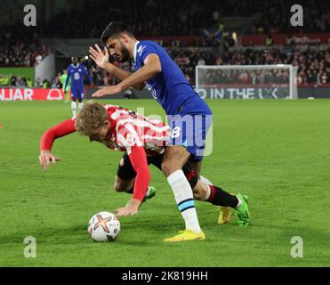 Chelsea's Armando Broja during English Premier League between Chelsea ...