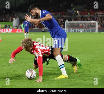 Chelsea's Armando Broja during English Premier League between Chelsea ...