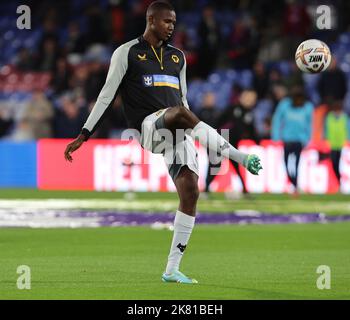Wolverhampton Wanderers' Yerson Mosquera during the Premier League ...