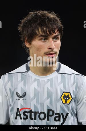 Wolverhampton Wanderers' Hugo Bueno during the Premier League match at ...