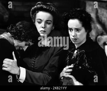 EDITH BARRETT, IDA LUPINO, ELSA LANCHESTER, LADIES IN RETIREMENT, 1941 ...