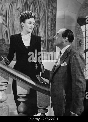 Ursula Jeans & Cecil Parker Film The Woman In The Hall (1945 ...