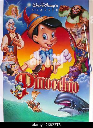 MOVIE POSTER PINOCCHIO (1940 Stock Photo - Alamy