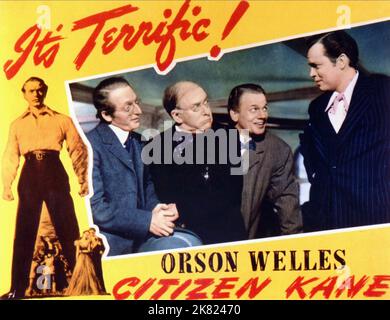 Orson Welles Film Citizen Kane (USA 1941) Characters: Charles Foster ...