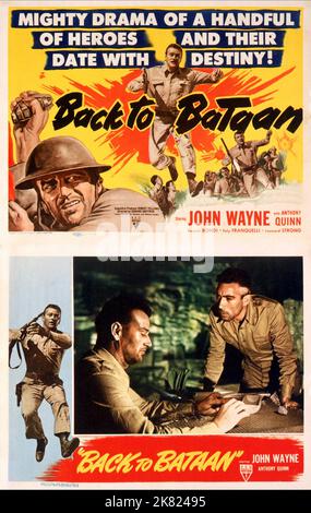 Anthony Quinn & John Wayne Film: Back To Bataan (USA 1945) Characters ...