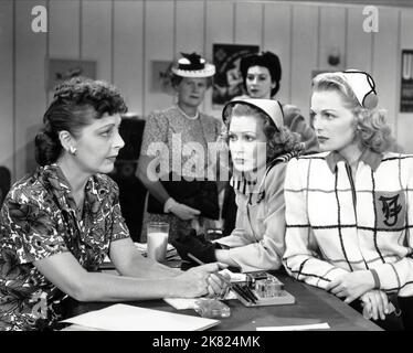 Dorothea Kent, Elyse Knox & Marjorie Rambeau Film: Army Wives (USA 1944 ...