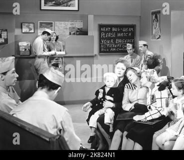Elyse Knox, Dorothea Kent, Marjorie Rambeau & Eddie Dunn Film: Army ...