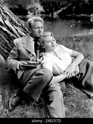SPENCER TRACY and LANA TURNER in CASS TIMBERLANE 1947 director GEORGE ...