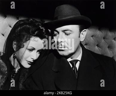 HEDY LAMARR, GEORGE BRENT, EXPERIMENT PERILOUS, 1944 Stock Photo - Alamy