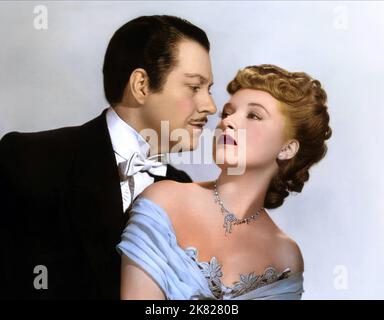 NELSON EDDY, SUSANNA FOSTER, PHANTOM OF THE OPERA, 1943 Stock Photo - Alamy