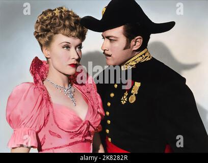 SUSANNA FOSTER and EDGAR BARRIER in THE PHANTOM OF THE OPERA 1943 ...