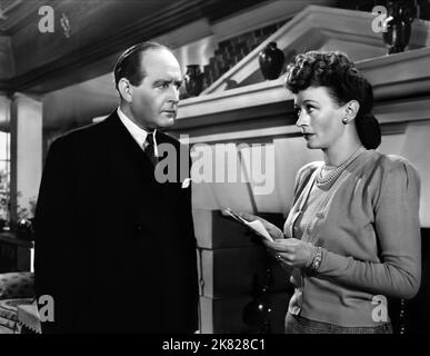 Ursula Jeans & Cecil Parker Film The Woman In The Hall (1945 ...