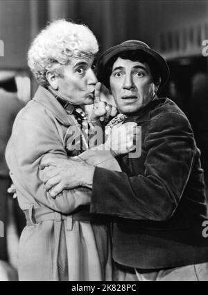 Photograph of the Marx Brothers in 'Night at the Opera'. Dated 1935 ...