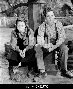 Virginia Weidler & Gene Reynolds Film: Bad Little Angel (USA 1939 ...