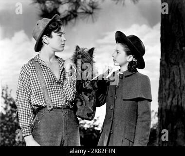 Virginia Weidler & Gene Reynolds Film: Bad Little Angel (USA 1939 ...