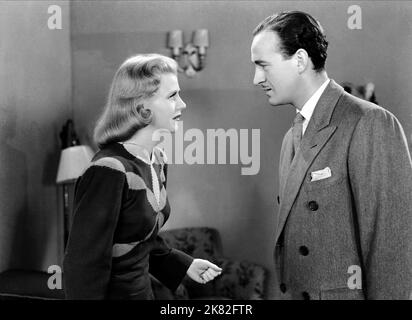 David Niven & Ginger Rogers Film Bachelor Mother (USA 1939) Characters ...