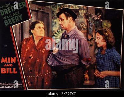 Marie Dressler and Wallace Beery in Min and Bill is a 1930 American Pre ...