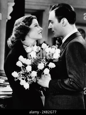 KATHARINE HEPBURN and CHARLES BOYER in BREAK OF HEARTS (1935), directed ...