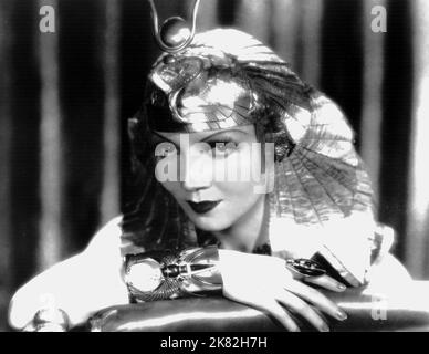 CLAUDETTE COLBERT as CLEOPATRA 1934 director Cecil B. DeMille costume Travis Banton Paramount ...