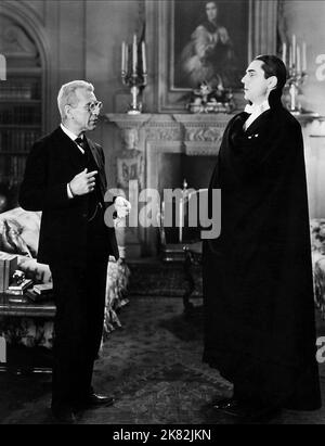 USA. Edward Van Sloan in a scene from the ©Universal Pictures movie: Dracula (1931). Plot: The ...
