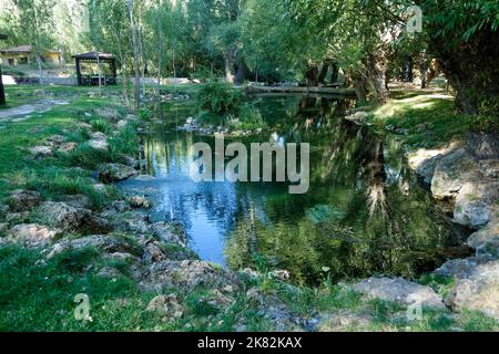 Lake Gökpınar, dubbed a “natural aquarium,” enchants visitors as fall ...