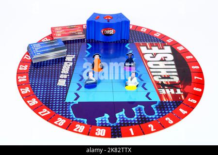 The Chase family board game based on the ITV quiz show and sold by ...