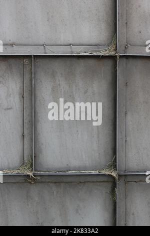 Aged structural steel detail panel Stock Photo - Alamy