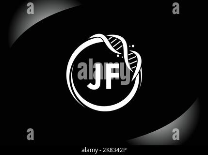JF tech logo concept design Stock Vector Image & Art - Alamy