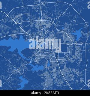 Bhopal map. Detailed vector map of Bhopal city administrative area ...