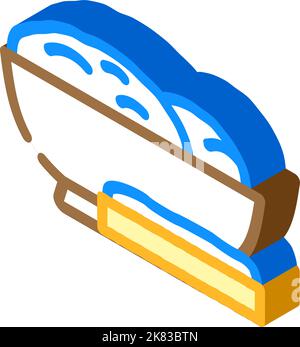 clotted cream milk product color icon vector illustration Stock Vector ...