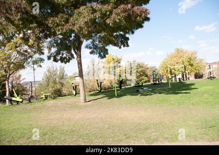 Harts Lane Beach Open Space by River Roding Barking Stock Photo - Alamy