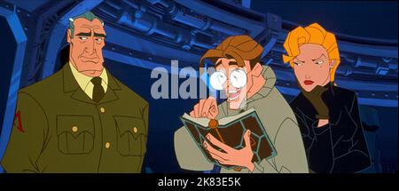 Milo, Helga & Comm Lyle Rourke Film: Atlantis: The Lost Empire (USA ...